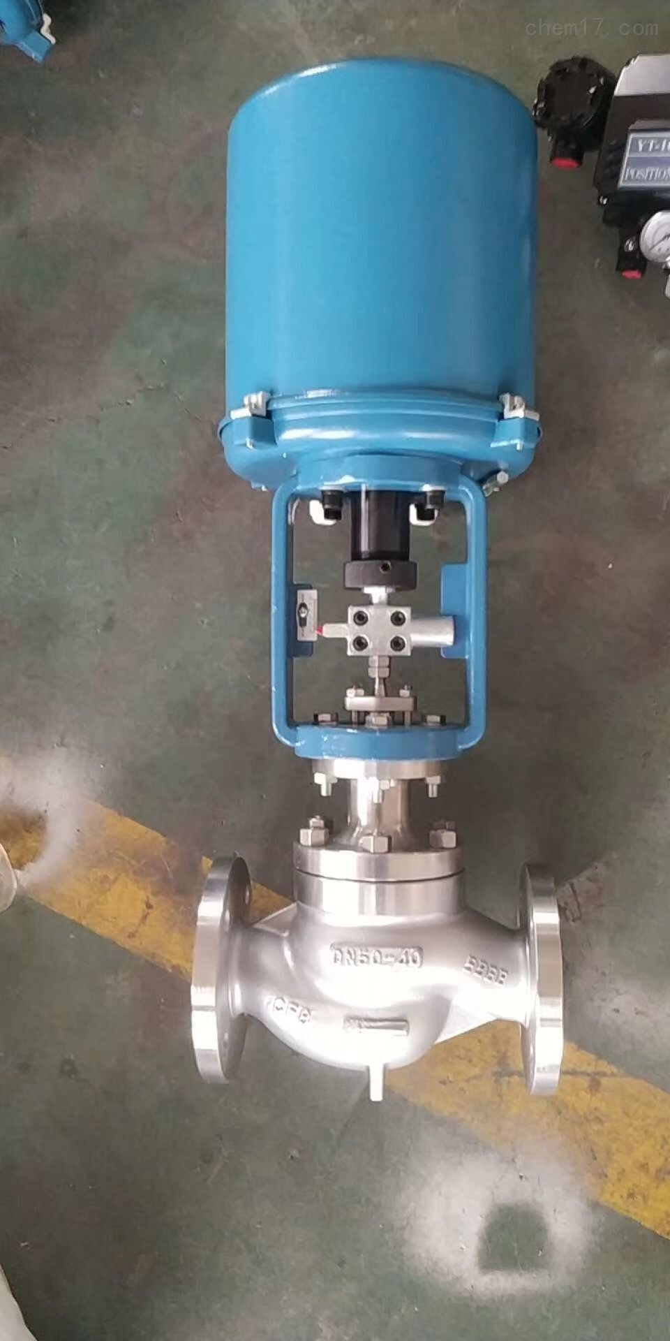 电子式电动直通单座调节阀ZAZP-上海申弘阀门有限公司